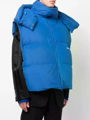 Off-White Down-feather Hooded Jacket