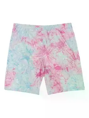 Callipygian Tie-dye Multi Shorts - Pink