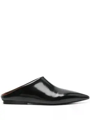Marsèll Pointed-toe Leather Mules