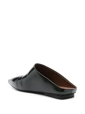 Marsèll Pointed-toe Leather Mules