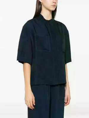 BOSS Band-collar Shirt