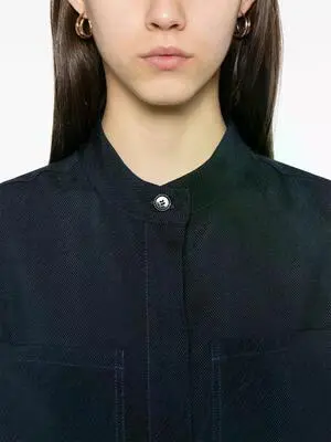 BOSS Band-collar Shirt