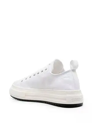 Dsquared2 Low-top Flatform Sneakers - Yellow