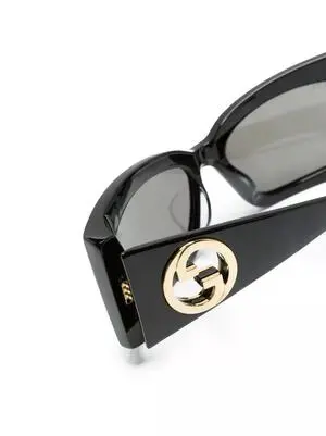 Gucci Square-frame Sunglasses - Black