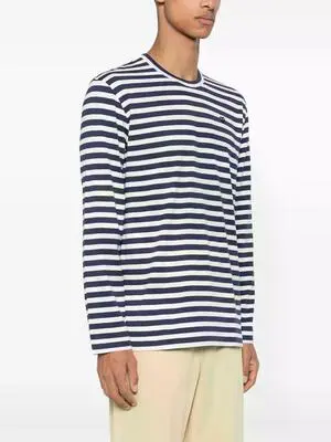 Play Comme Des Garcon Striped T-shirt