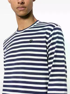 Play Comme Des Garcon Striped T-shirt