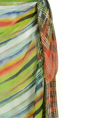 AMIR SLAMA Printed Beach Skirt