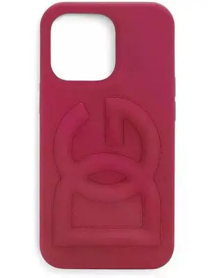 Dolce & Gabbana Logo-embossed Phone Case Red