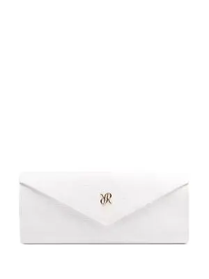 RAPPORT LONDON Tuxedo Collection Jewellery Roll - White
