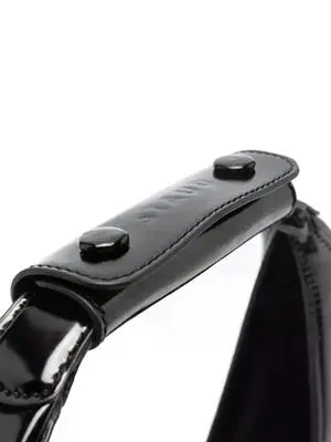 Staud Moon Leather Shoulder Bag