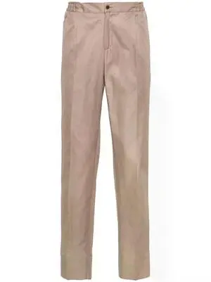 Kiton Elasticated-waistband Tapered Trousers
