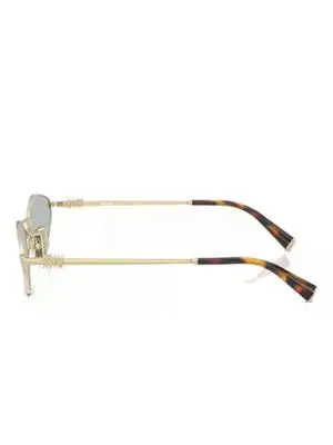 Miu Miu Hexagonal Frame Sunglasses