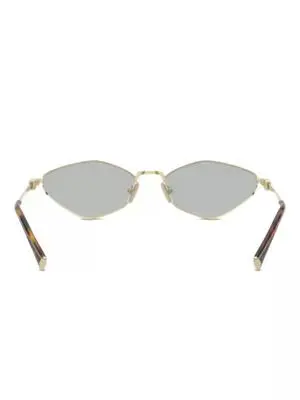 Miu Miu Hexagonal Frame Sunglasses