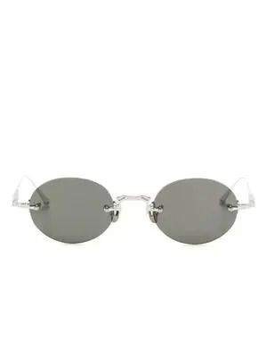 Matsuda Round-frame Sunglasses - Silver