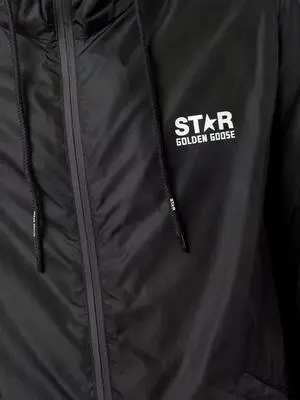 GOLDEN GOOSE Star Print Windbreaker Jacket