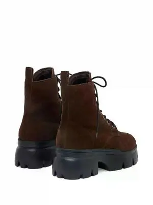 GIUSEPPE ZANOTTI Apocalypse Lace-up Boots - Brown