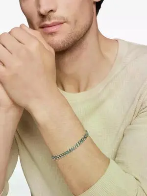 David Yurman Sterling Curb Chain Bracelet