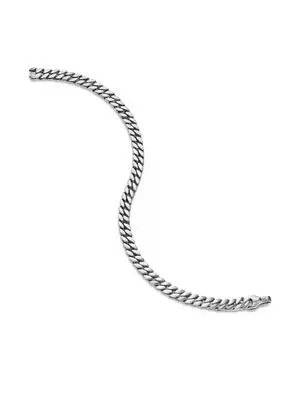 David Yurman Sterling Curb Chain Bracelet