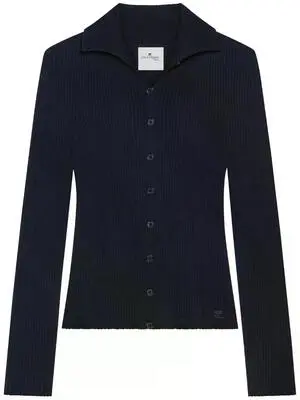 Courreges Ribbed Cardigans For Women
