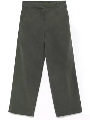 Aspesi Twill Cropped Trousers