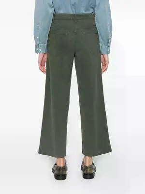 Aspesi Twill Cropped Trousers