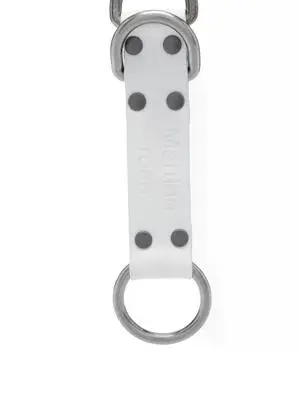 Martine Rose Bondage Keychain - White