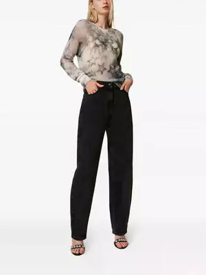 TWINSET Carrot Fit Denim Jeans