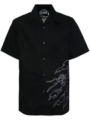 MAHARISHI Cloud Dragon Shirt - Black