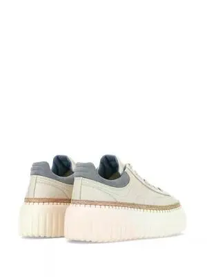 Hogan H-stripes Leather Sneakers - Neutrals
