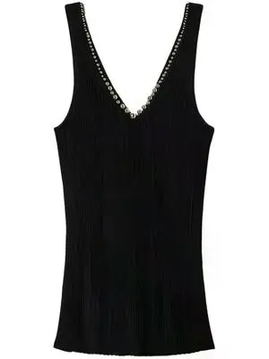 TWINSET Bead-embellished Knit Top