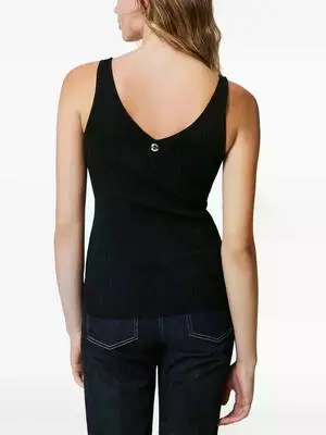 TWINSET Bead-embellished Knit Top