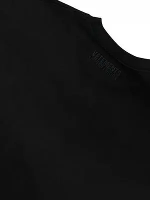 Vetements Logo Embroidered Crewneck Sweatshirt