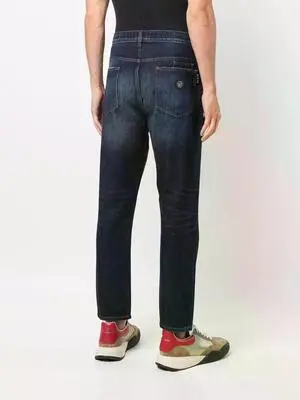 Philipp Plein Carrot Fit Iconic Plein Straight-leg Jeans