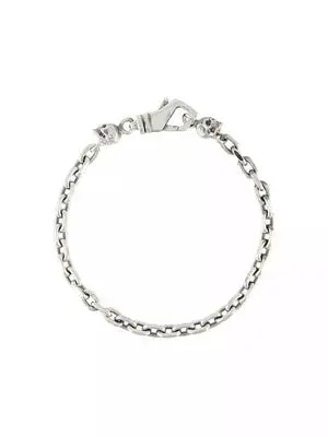Emanuele Bicocchi Skull-charm Chain Bracelet - Silver