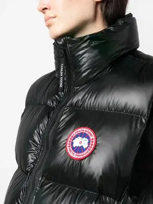 Canada Goose Cypress Logo-patch Puffer Vest - Black