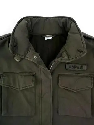 Aspesi Hooded Gabardine Coat