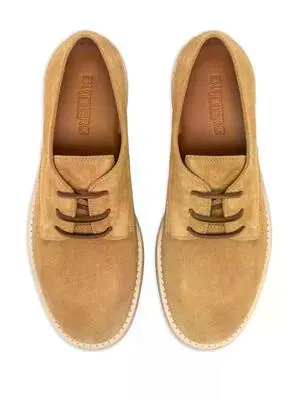 BUTTERO® Dante Derby Shoes In Suede