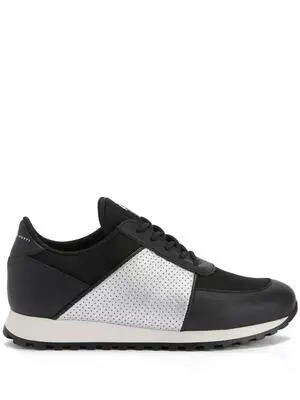 GIUSEPPE ZANOTTI Jimi Running Lace-up Low-top Sneakers - Black