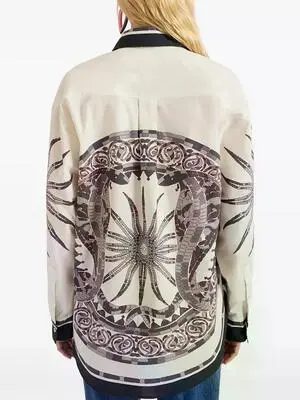 La DoubleJ Printed Button-down Shirt