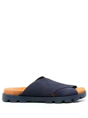 Camper Brutus Leather Sandals - Blue