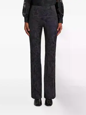 Etro Tonal-design Jacquard Trousers