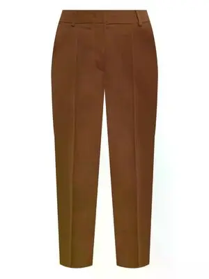 Max Mara Lince Tailored High-waist Cropped Trousers