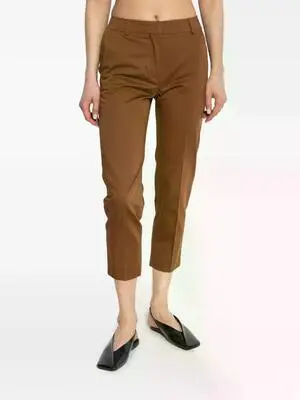 Max Mara Lince Tailored High-waist Cropped Trousers