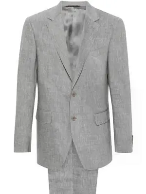Canali Slub-texture Suit