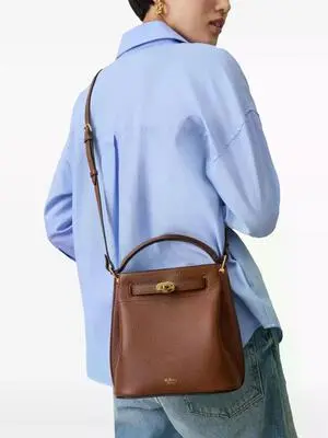Mulberry Small Islington Leather Bucket Bag - Brown