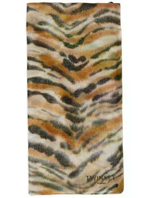 TWINSET Leopard-print Scarf