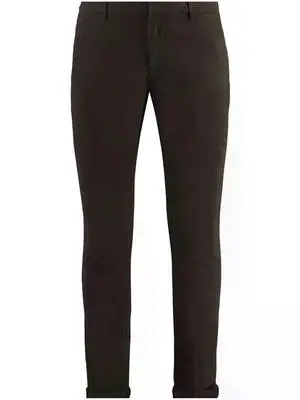 DONDUP Tapered Virgin Wool Trousers