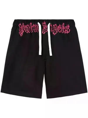 Palm Angels Logo Shorts