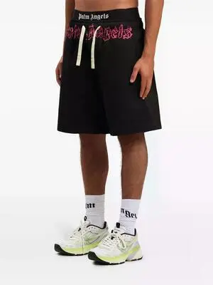 Palm Angels Logo Shorts