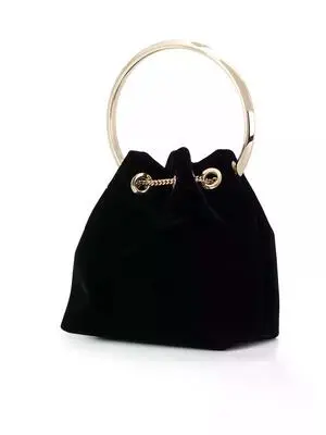 JIMMY CHOO Bon Bon Bucket Bag - Black